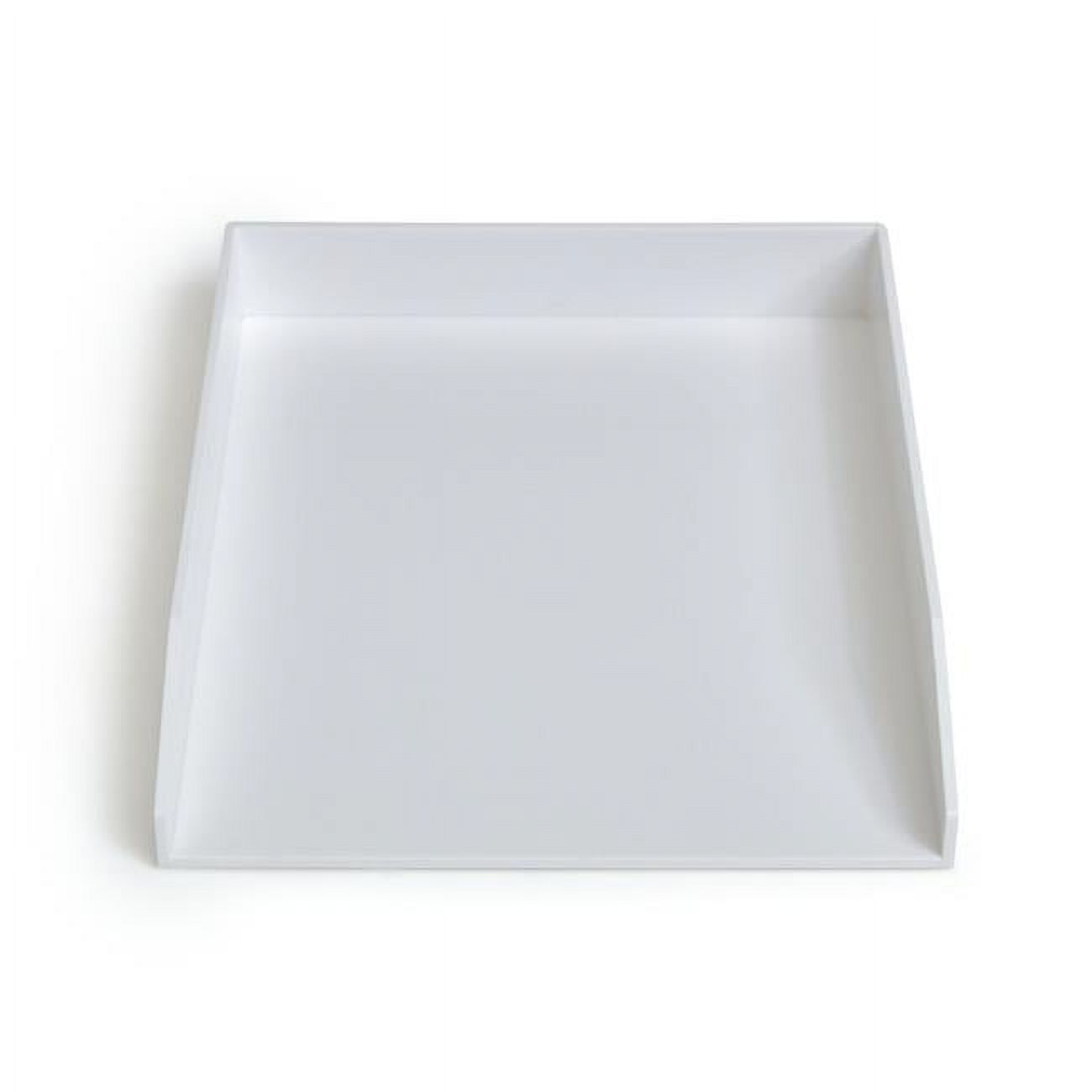 Front Load Stackable Plastic Letter Tray, White - Walmart.com