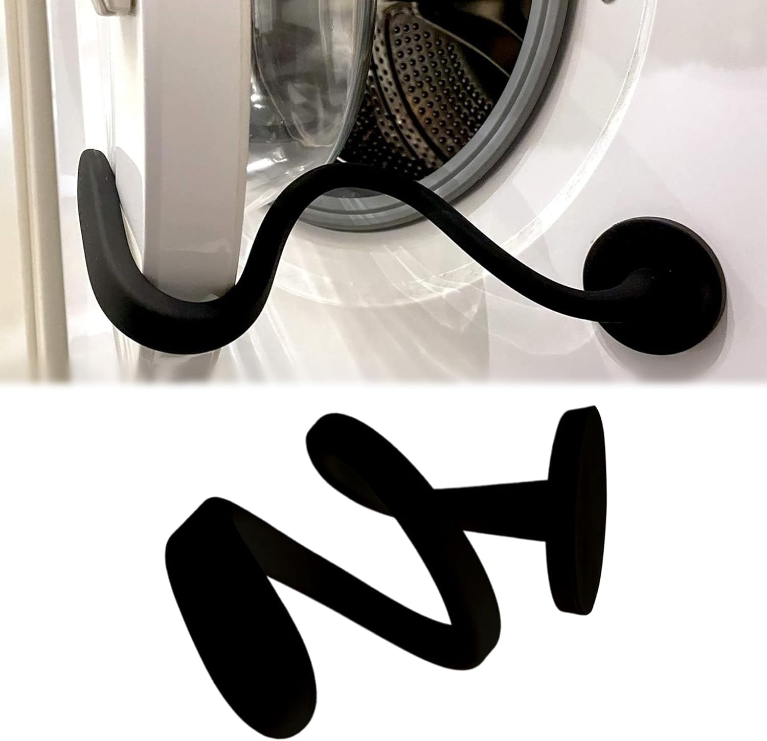 Front Load Washer Door Prop:18in Magnetic Door Stopper,Washing Machine ...