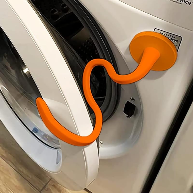 Front Load Washer Door Prop and Stopper - Magnetic Washing Machine Door ...