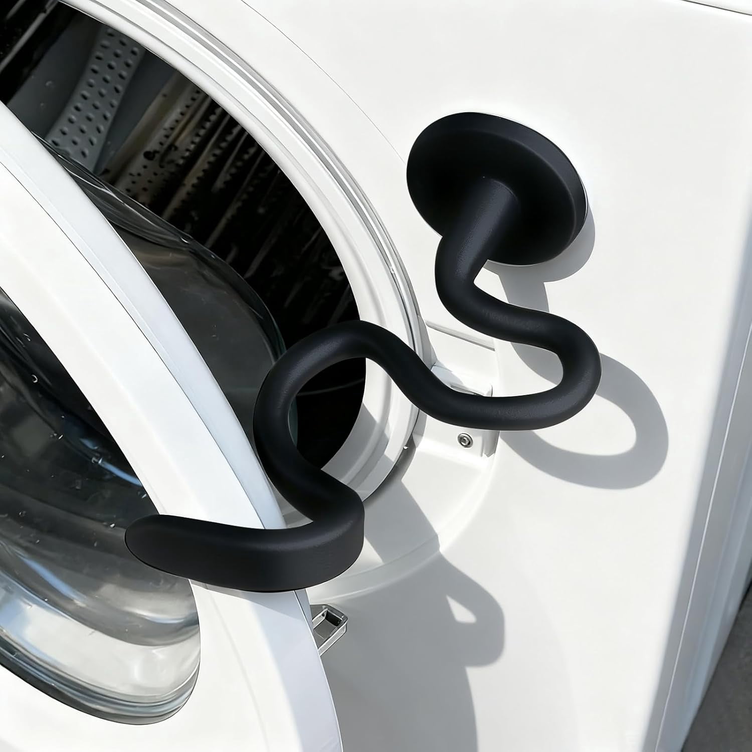 Front Load Washer Door Prop & Stopper - Magnetic Washing Machine Door ...