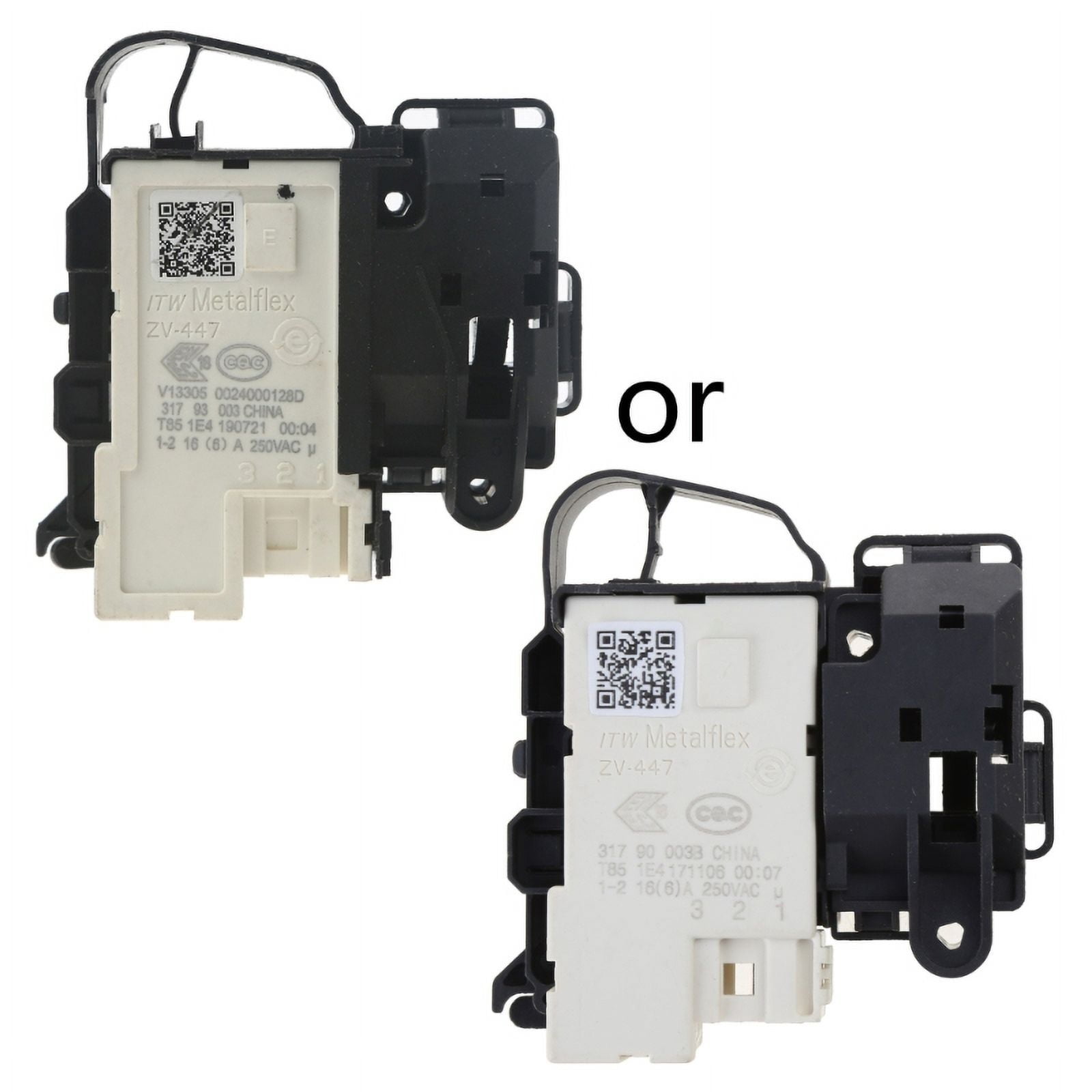 Front Load Washer Replacement Parts Washer Door for Latch Lock Switch ...