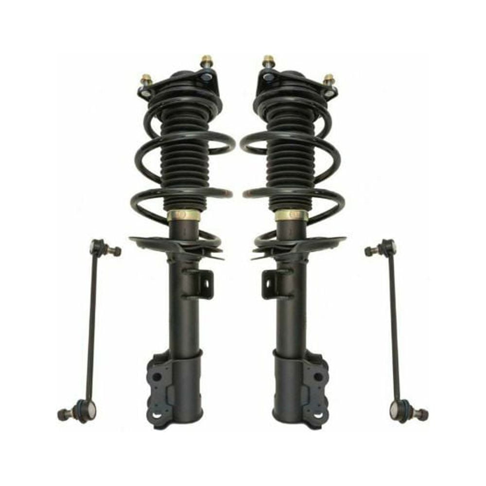 Front Loaded Complete Strut Spring Assembly Sway Bar Link 4pc Kit For ...