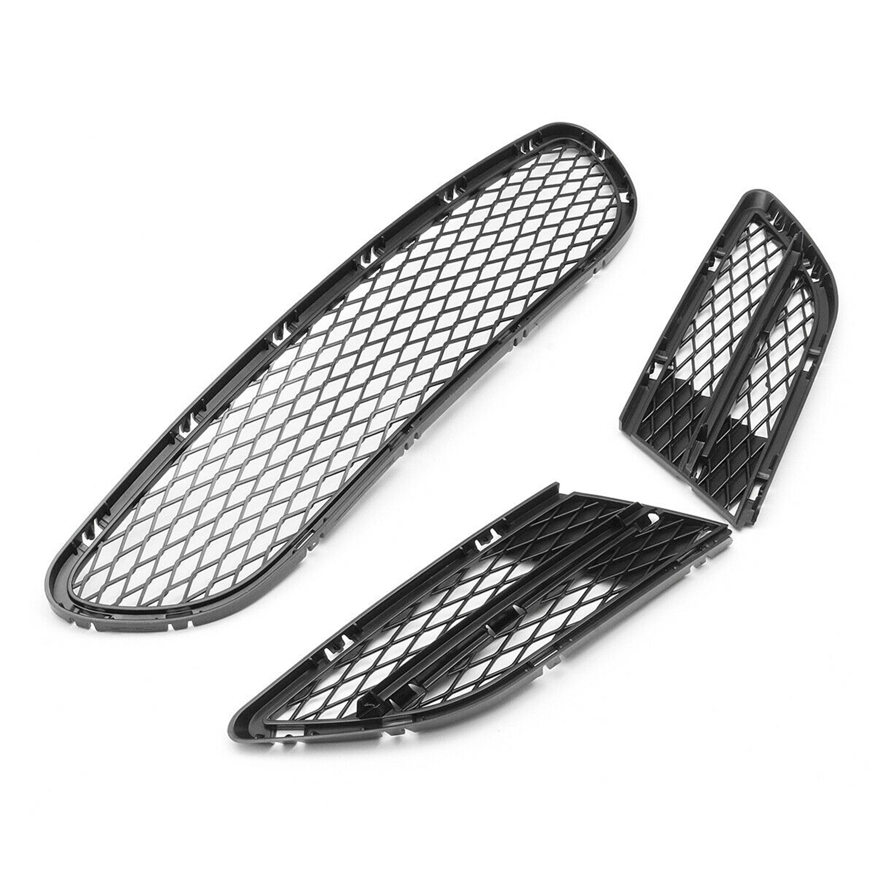Front Lower Bumper Grille Grill Vent Set BM1036126 51117198906 ...