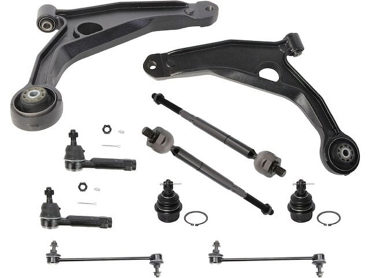 Front Lower Control Arm Kit with Ball Joints and Tie Rod Ends - 10 ...