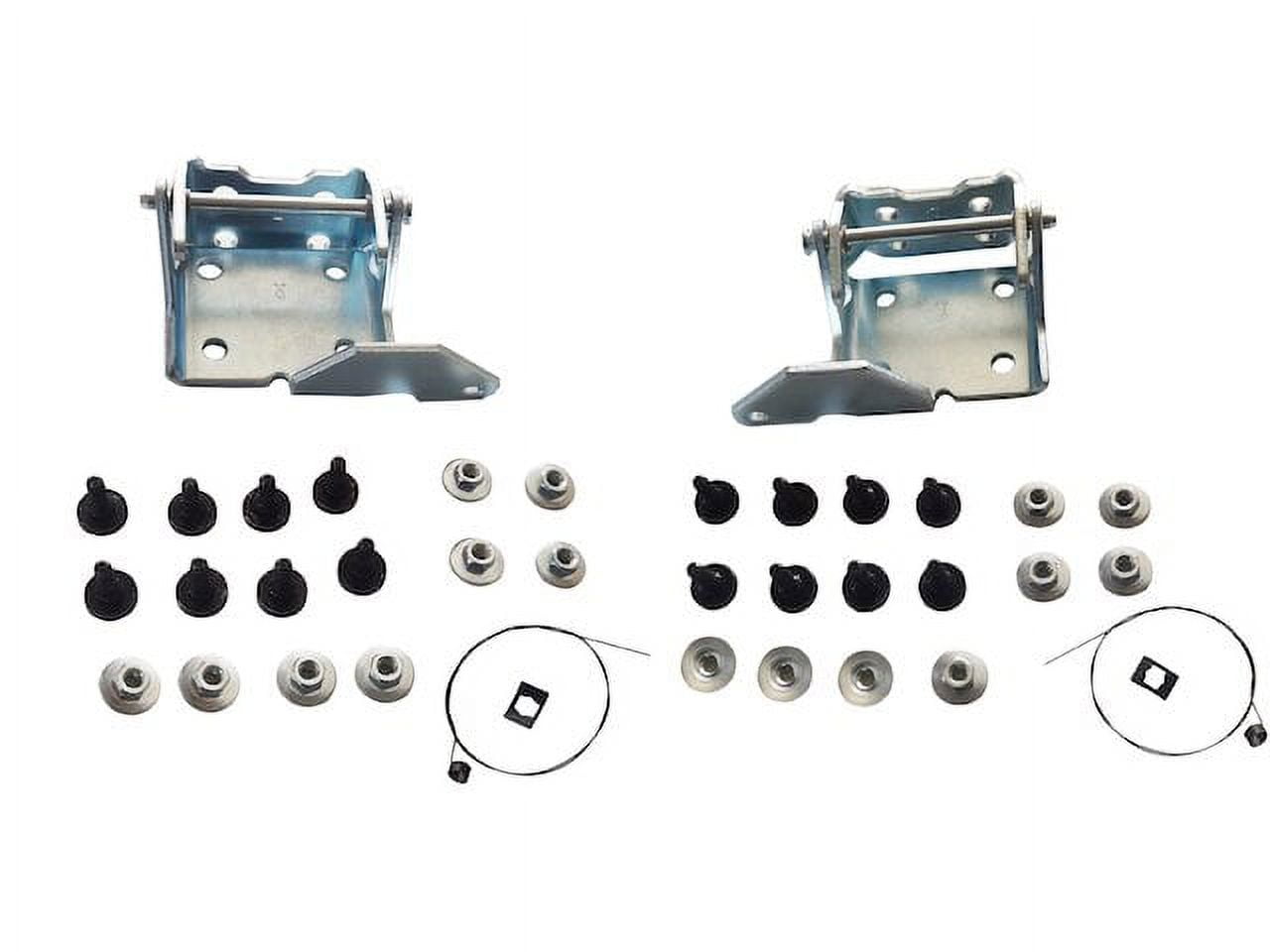Front Lower Door Hinge Set - Compatible with 1988 - 2000 GMC K3500 1989 ...