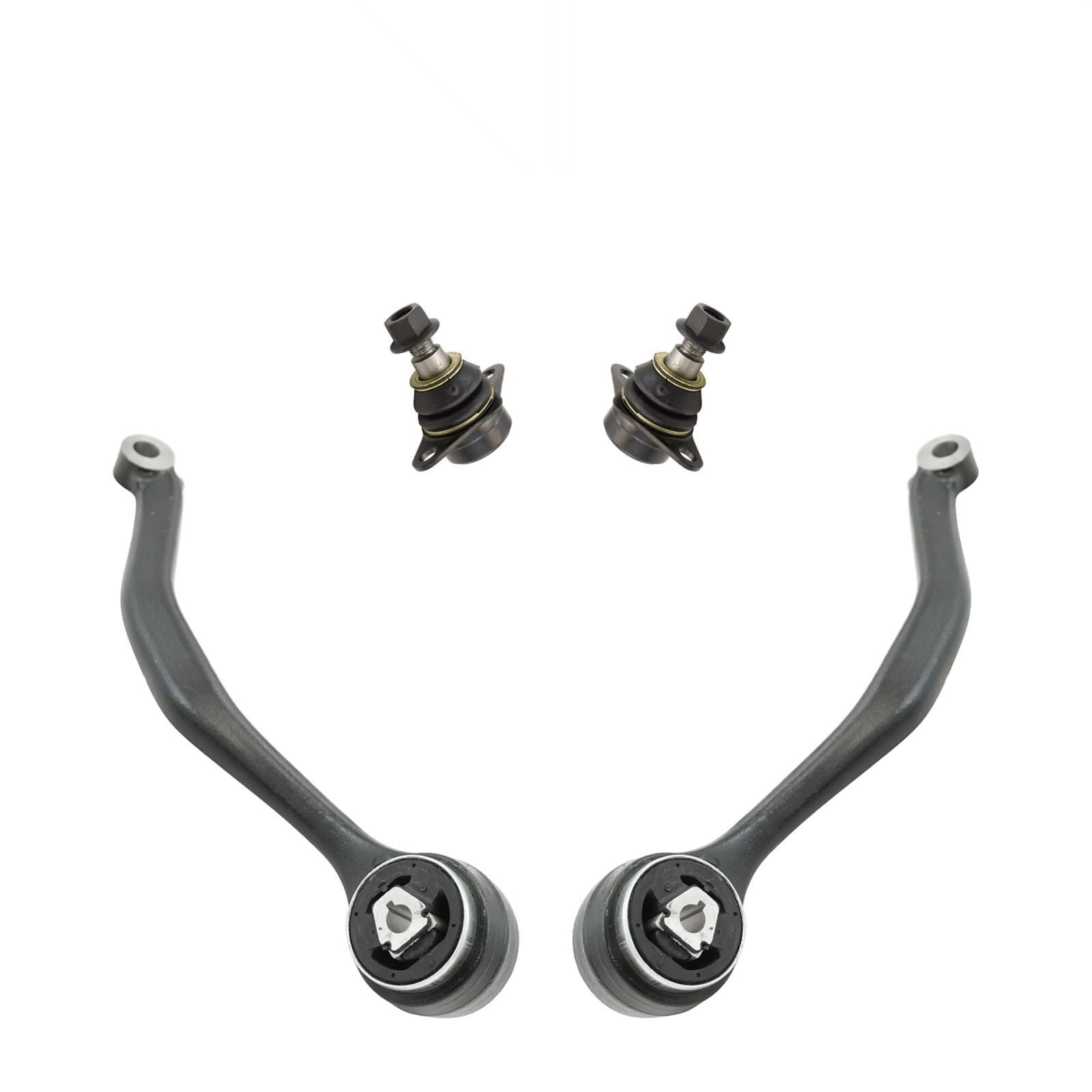 Front Lower Forward Track Control Arm Ball Joint Suspension Kit Set 4pc ...