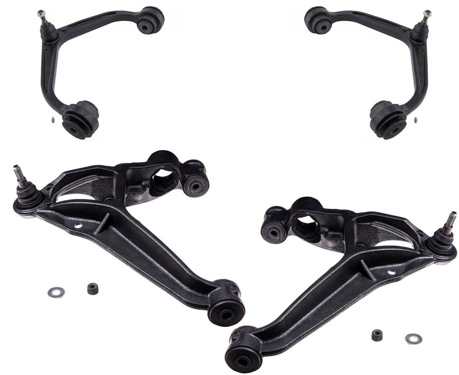 Front Lower & Upper Control Arms W/ Ball Joints For Silverado 2500HD ...
