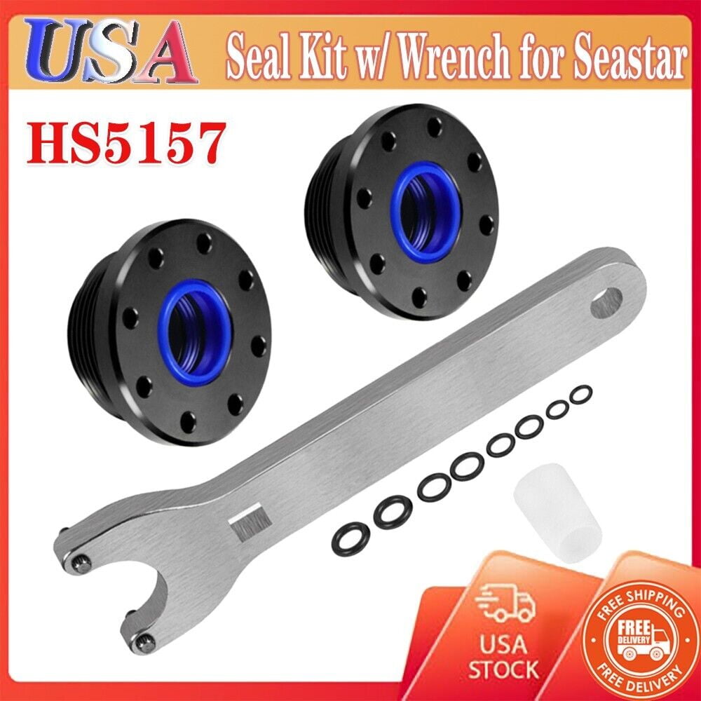 Front Mount Hydraulic Steering Cylinder Seal HS-5157 Fits for Seastar ...