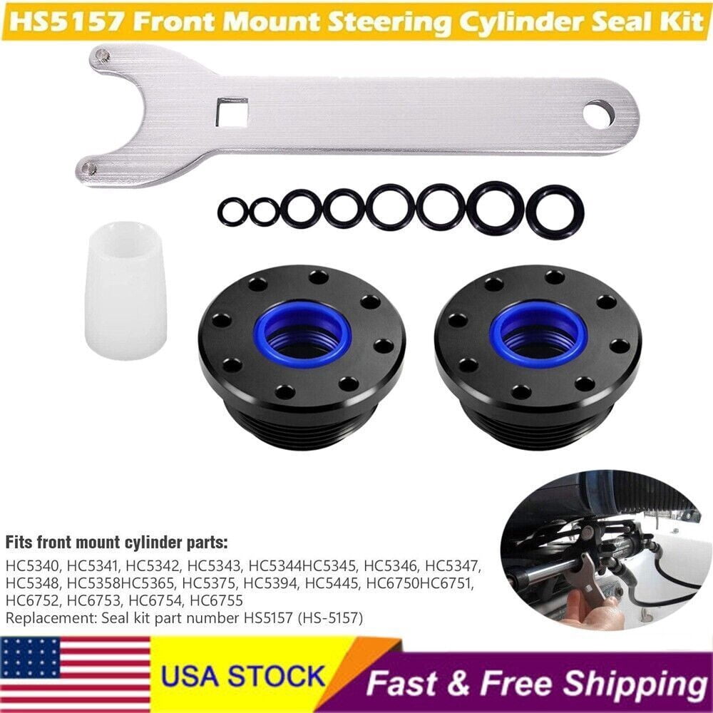 Front Mount Hydraulic Steering Cylinder Seal Set For Seastar With ...