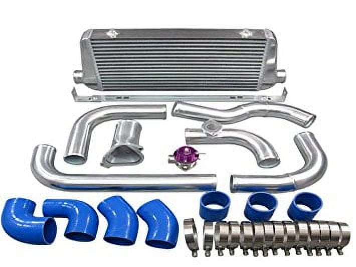 Front Mount Intercooler Kit For 86-91 Mazda RX7 RX-7 FC FC3S - Walmart.com