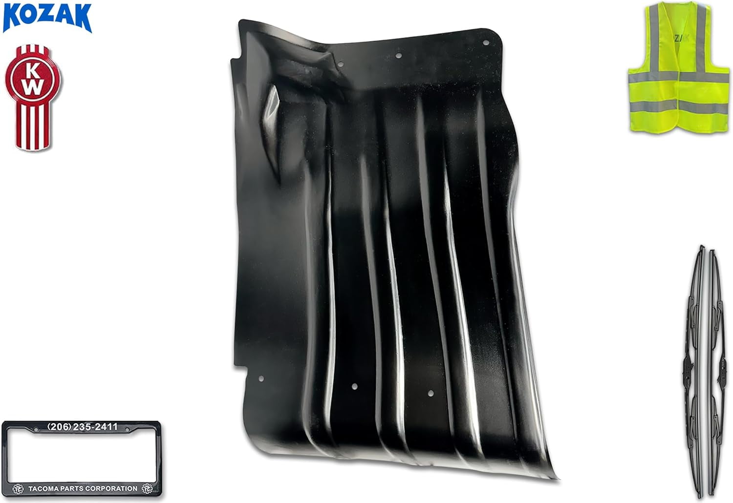 Front Mudflap Splash Shield N76-1047-100R Right Side Kenworth T680 Next ...