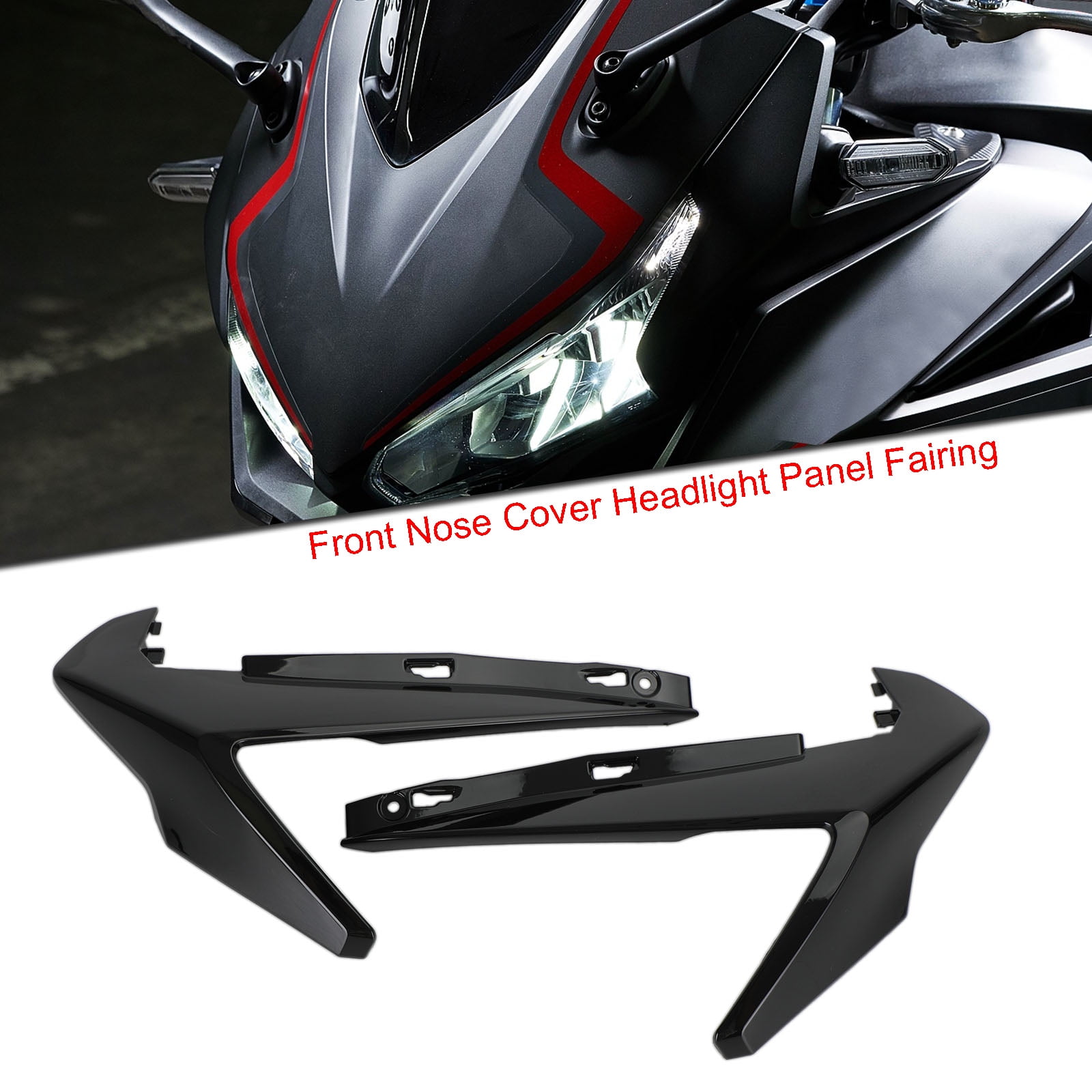 Front Nose Cover Headlight Panel Fairing For Honda CBR500R 2019-2021 ...