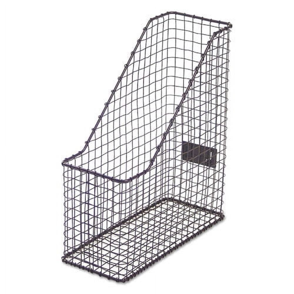 Vintage Wire Mesh Magazine Holder, Front-Notched Loading, Vintage ...