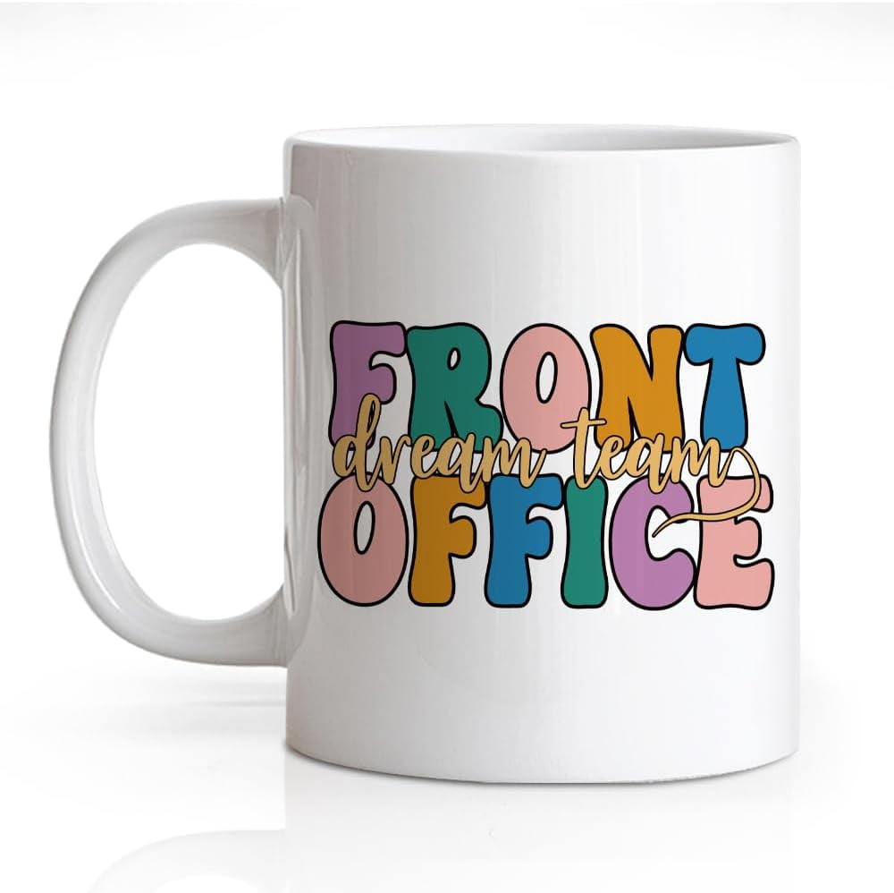 Front Office Dream Team 11 Oz Novelty Mug, Funny Office Ceramic Mug ...