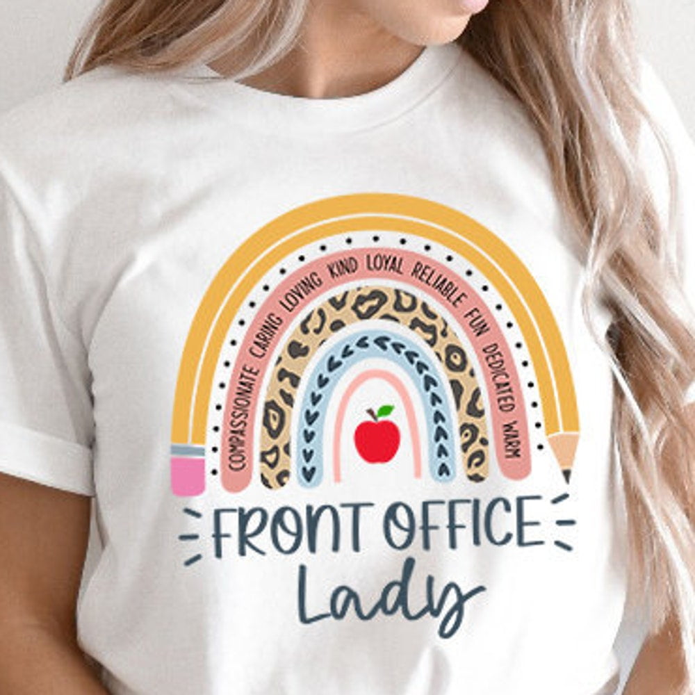 Front Office Lady Shirt, Front Office Ladies Shirt, Office Squad Shirt ...