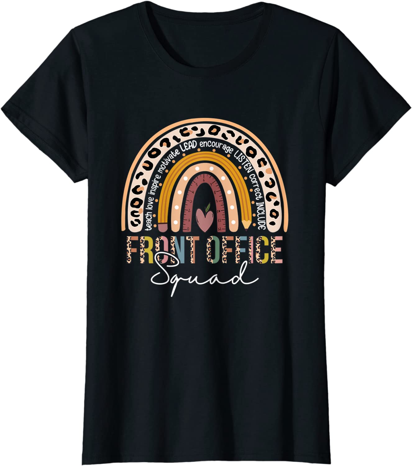 Front Office Squad Administrative Assistant School Secretary T-Shirt ...