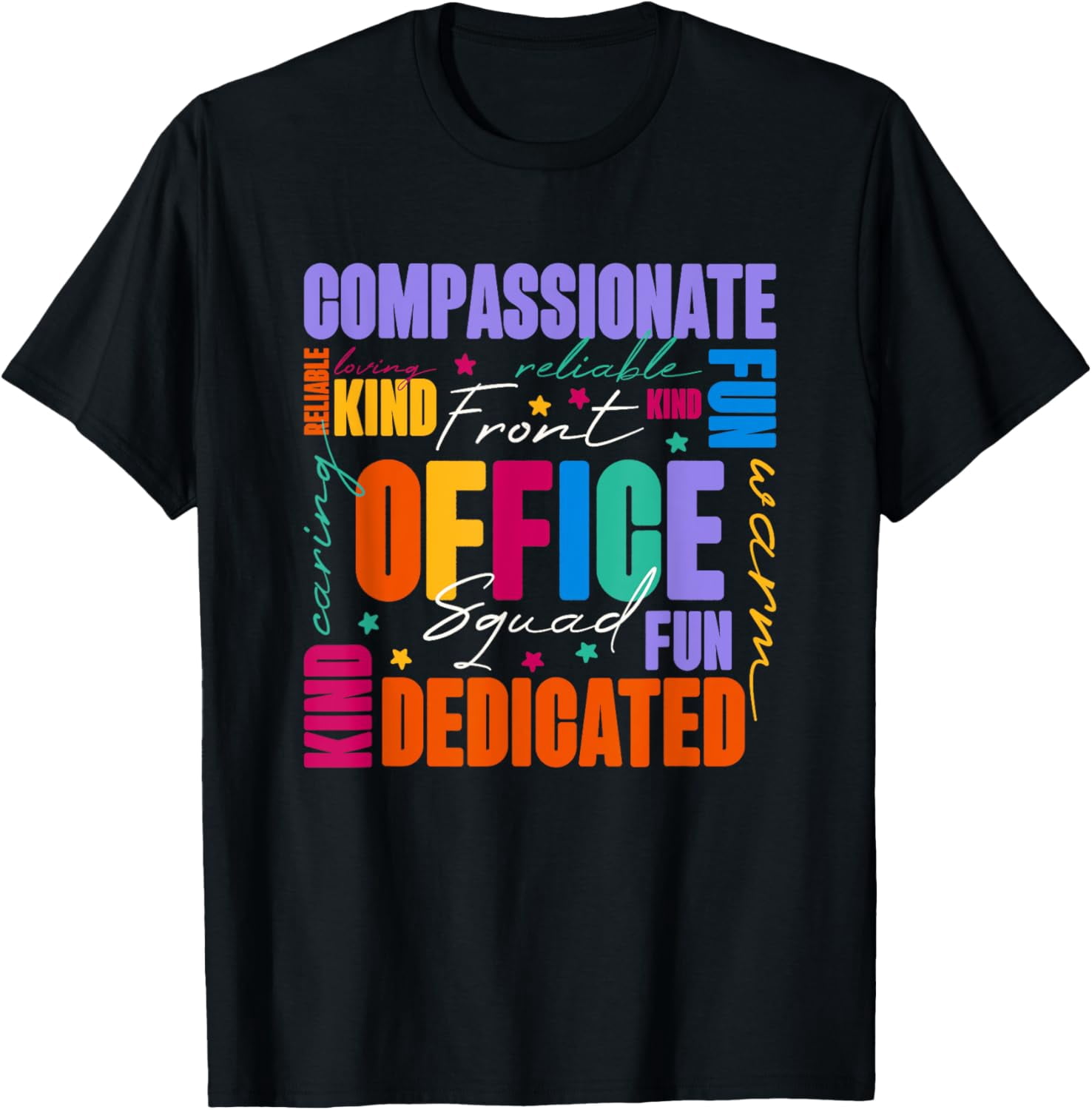 Front Office Squad, Front Office Secretary Team T-Shirt - Walmart.com
