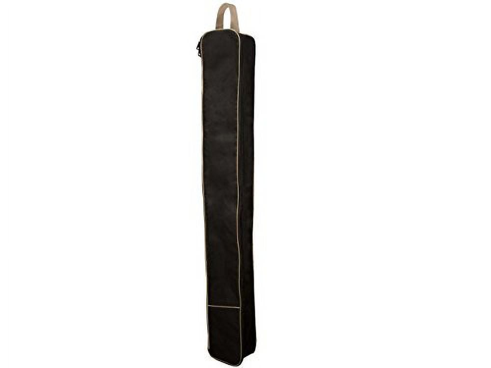 Front Open 2 Horse Tail Extension Carry Bag Case Black - Walmart.com