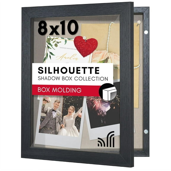 QUILLING CARD BLACK SHADOW BOX FRAME [1100BLKF] - Walmart.com