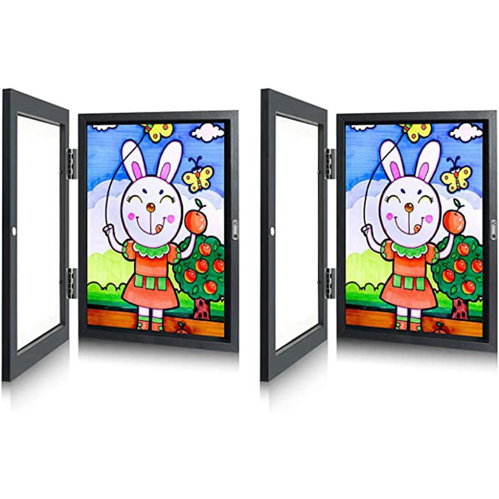 Front Opening and Interchangeable Picture Displays for Arts, Crafts ...