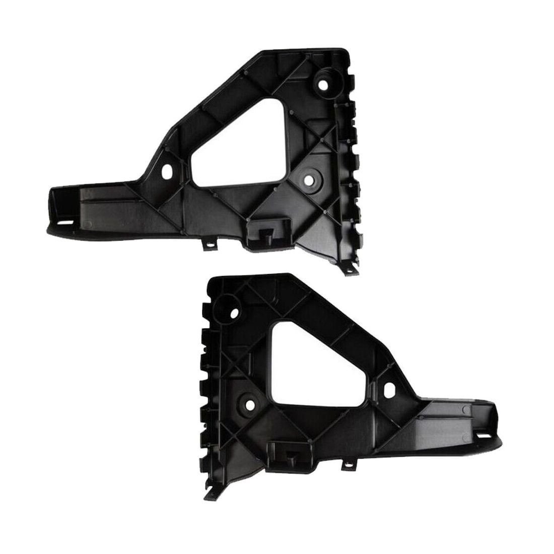 Front Outer Bumper Bracket Set - Plastic Construction - 2-Piece Kit ...