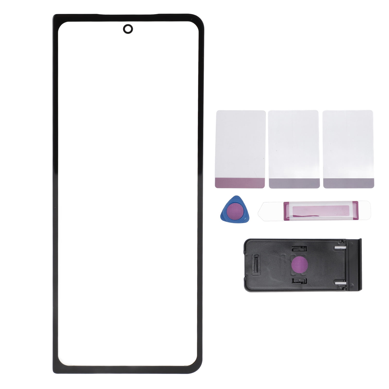 Front Outer Lens Glass Screen Replacement Kit With OCA Repair Tools for ...