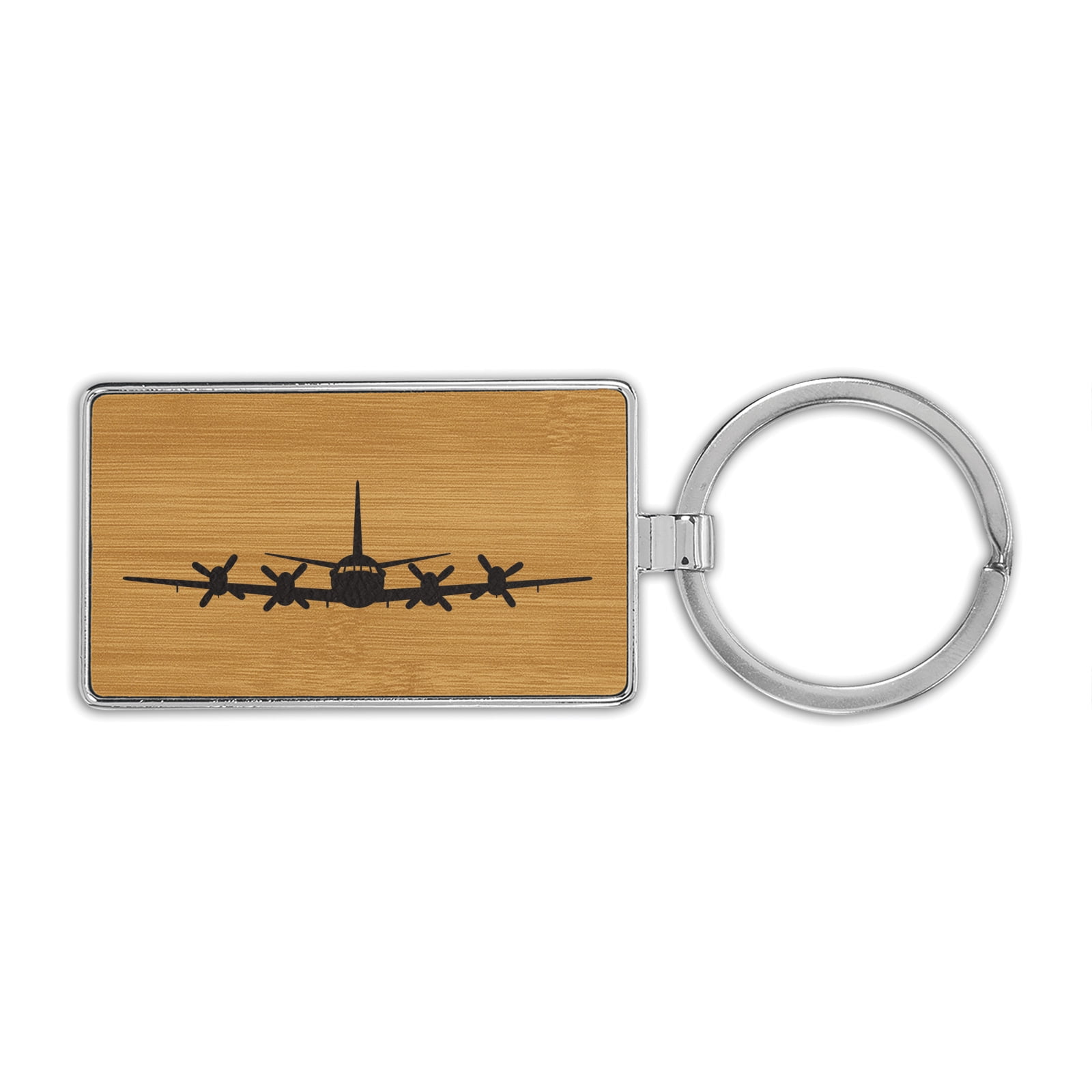 Front P-3 Orion Premium Leatherette Keychain anti-submarine usn navy p3 ...