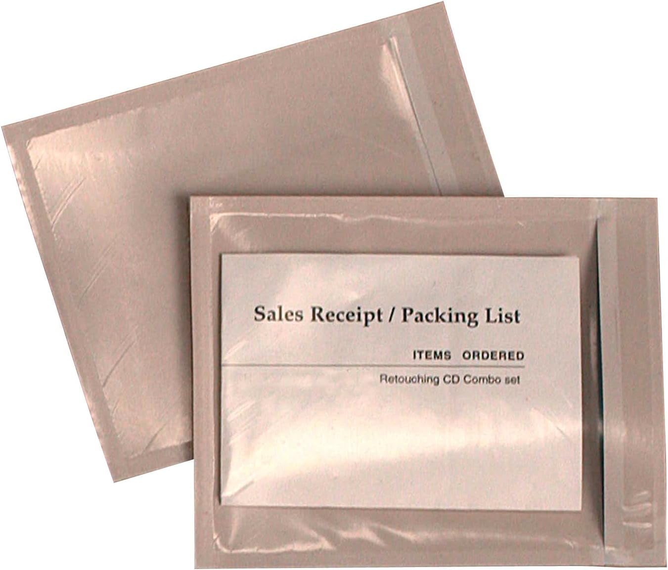Front Packing List Envelopes, 4.5 x 5.5 Inches, 1000 Envelopes, Clear ...