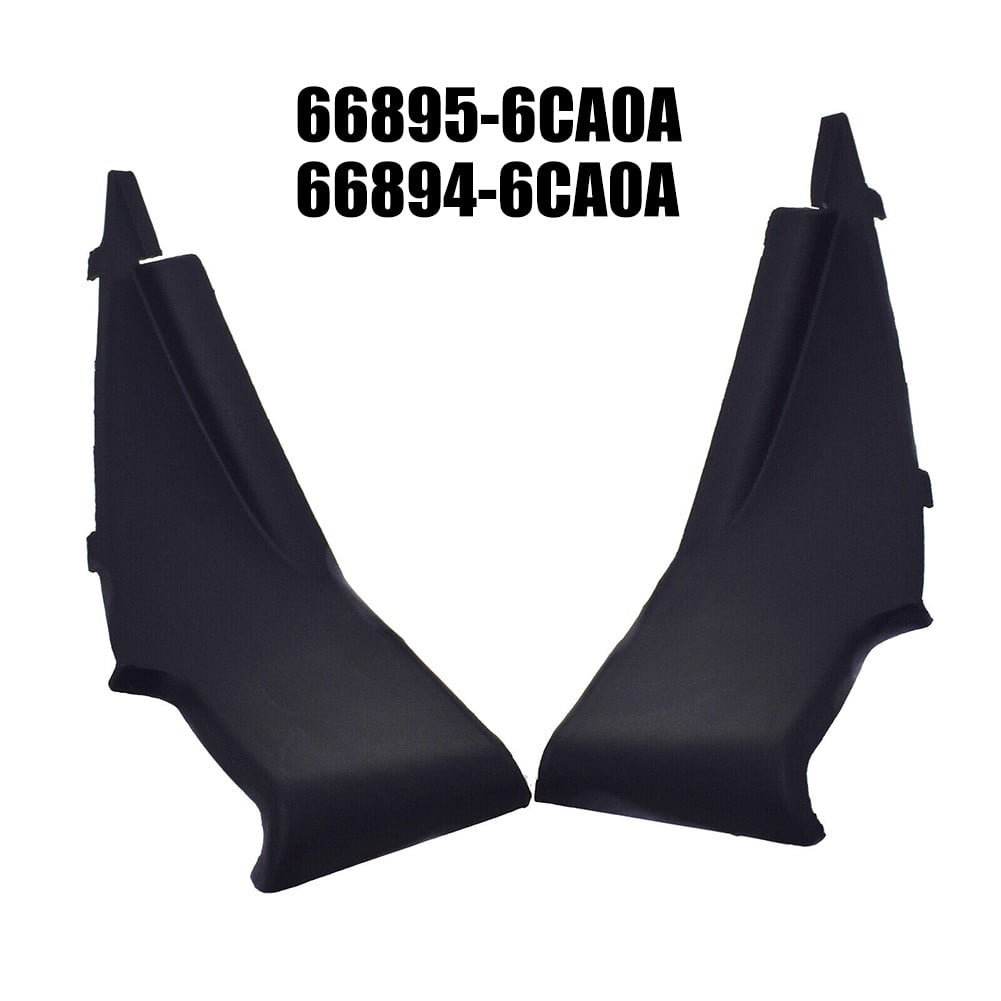 Front Pair Windshield Wiper Side Cowl Extension Trim for Nissan Altima ...