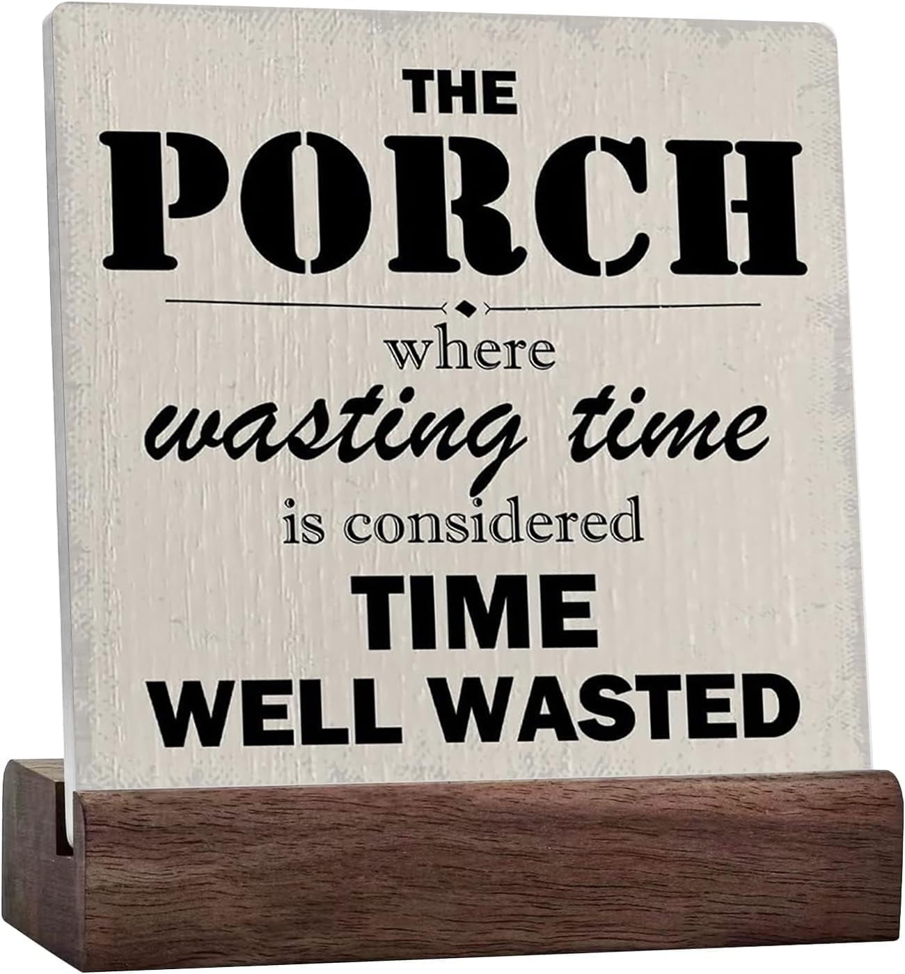 Front Porch Decor Patio Decor Outdoor Porch Decor Ceramic Table Sign ...