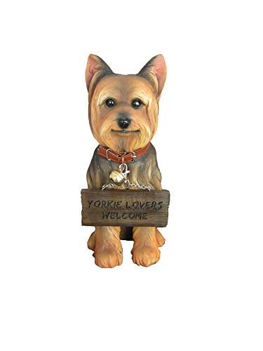 Front Porch Dog Welcome Sign Decorative Statue, Cute Dog Welcome Sign ...