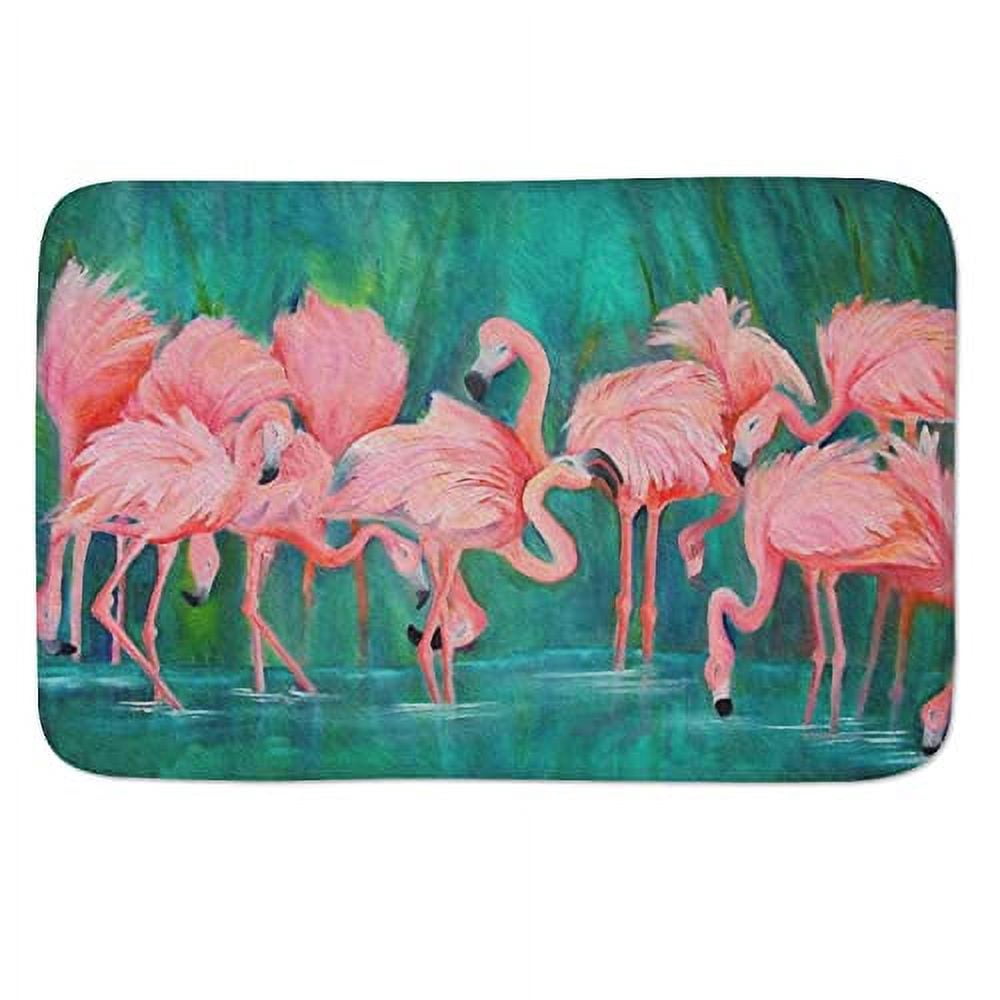Front Porch Mat Outdoor Pink Flamingos InDoor mat Durable Welcome Mats ...