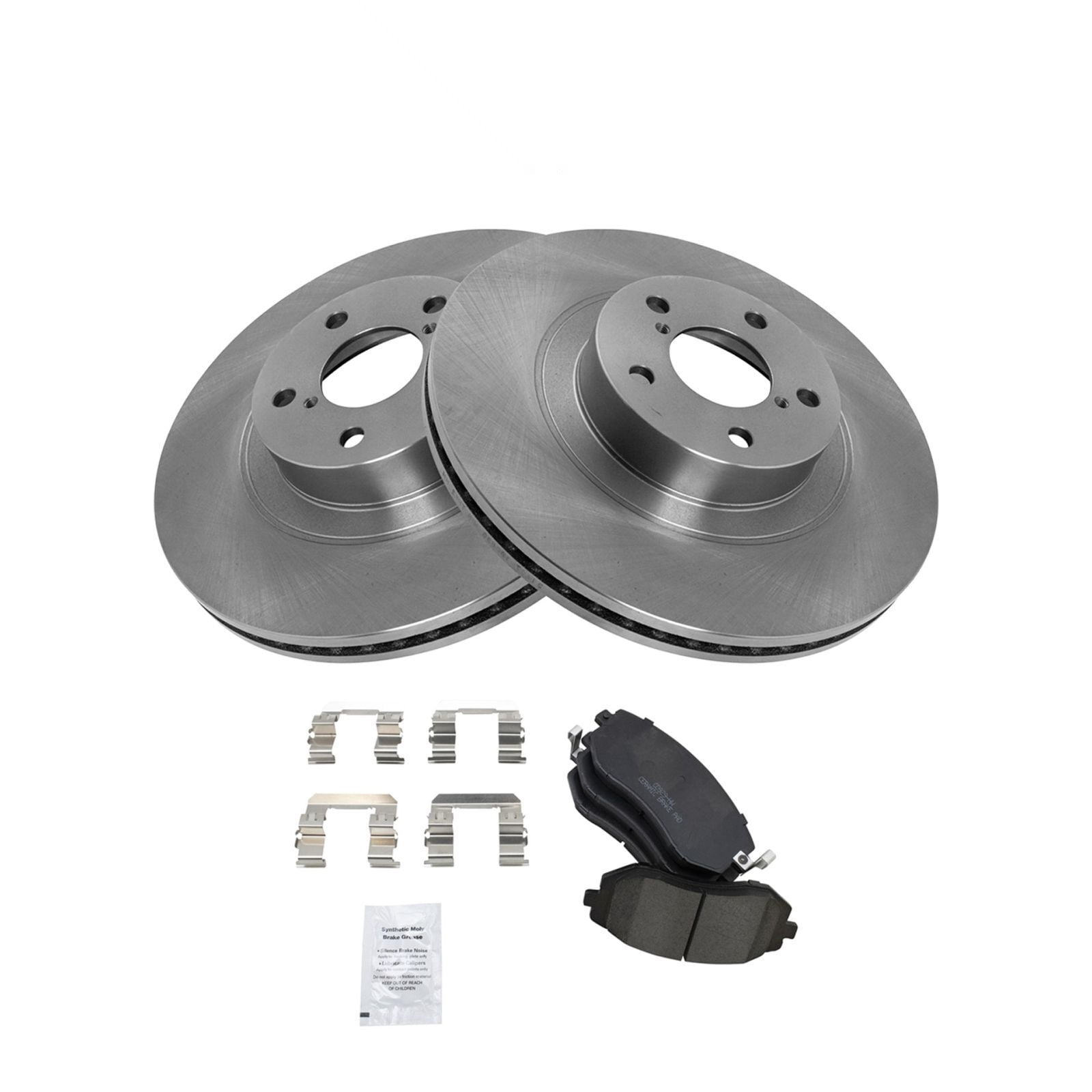 Front Premium Posi Ceramic Disc Brake Pad & Rotor Kit for Subaru for ...