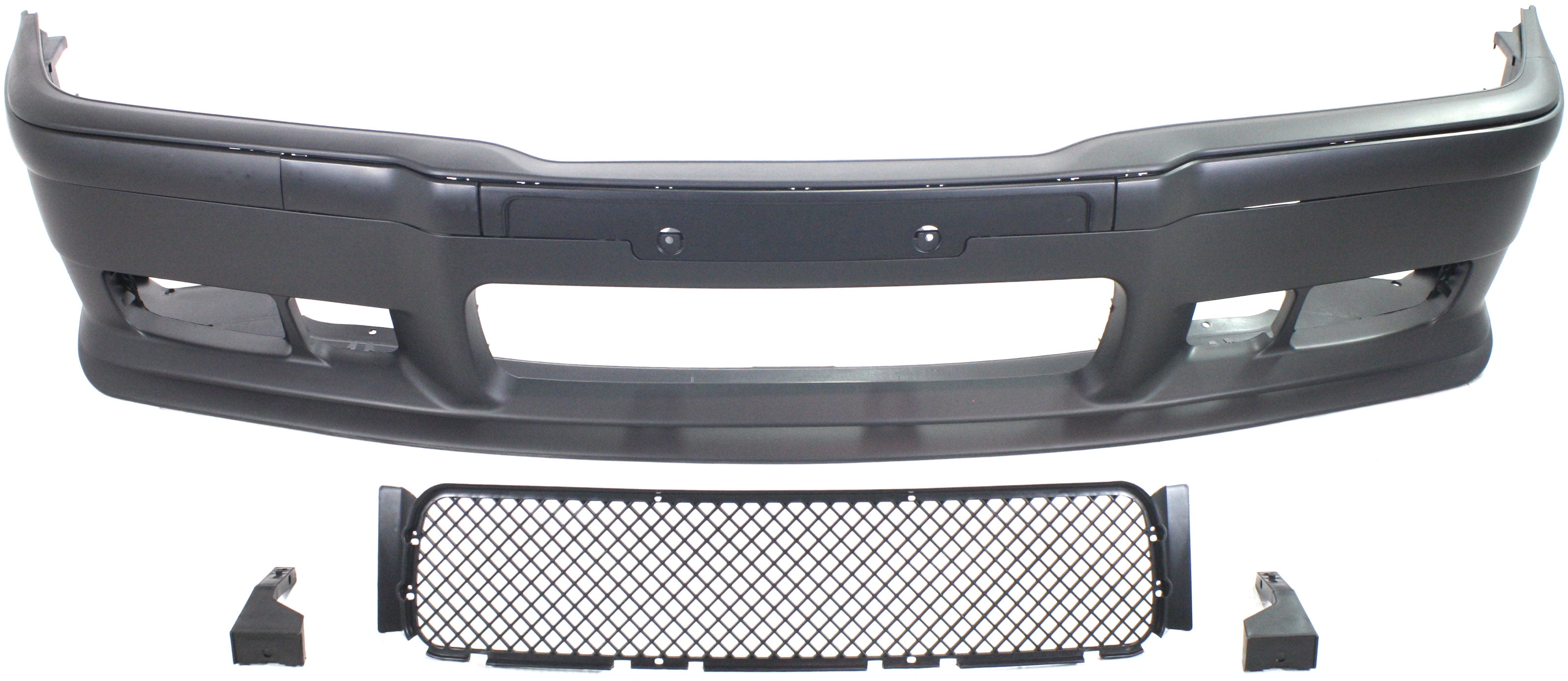 Front Primed Bumper Cover Sport Upgrade Kit M3 Style w/Bumper Strips ...