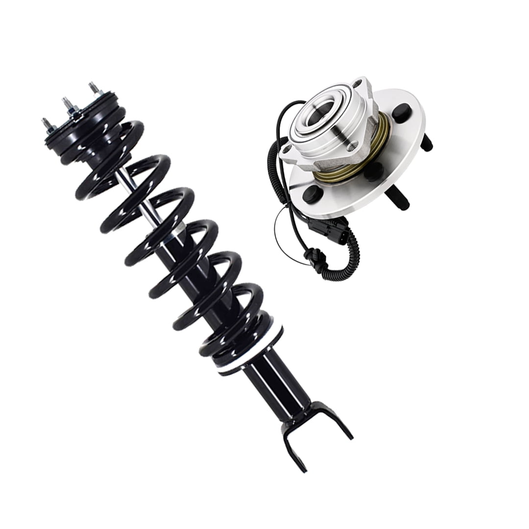 Front Quick Complete Strut-Coil Spring Assembly-Wheel Hub Bearing ...