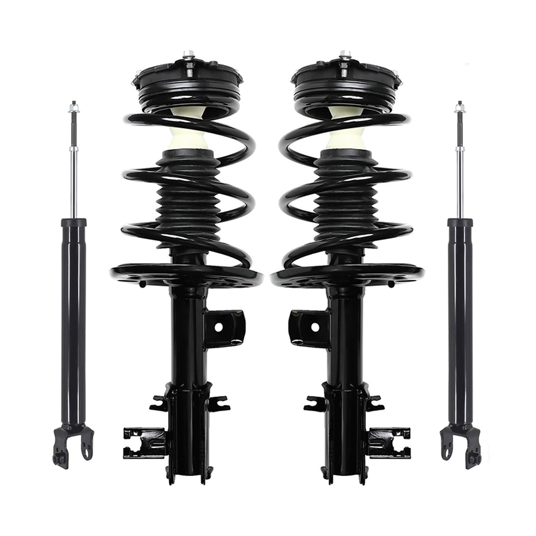 Front Quick Complete Strut-Coil Spring-Rear Shock For 2013-2018 Nissan ...