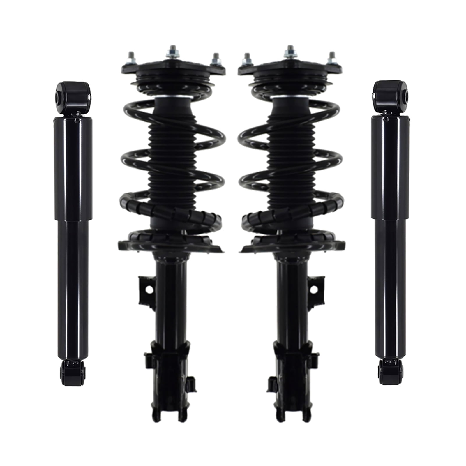 PM Auto Front Quick Strut-Rear Shock for 2014-16 KIA Forte Koup ...