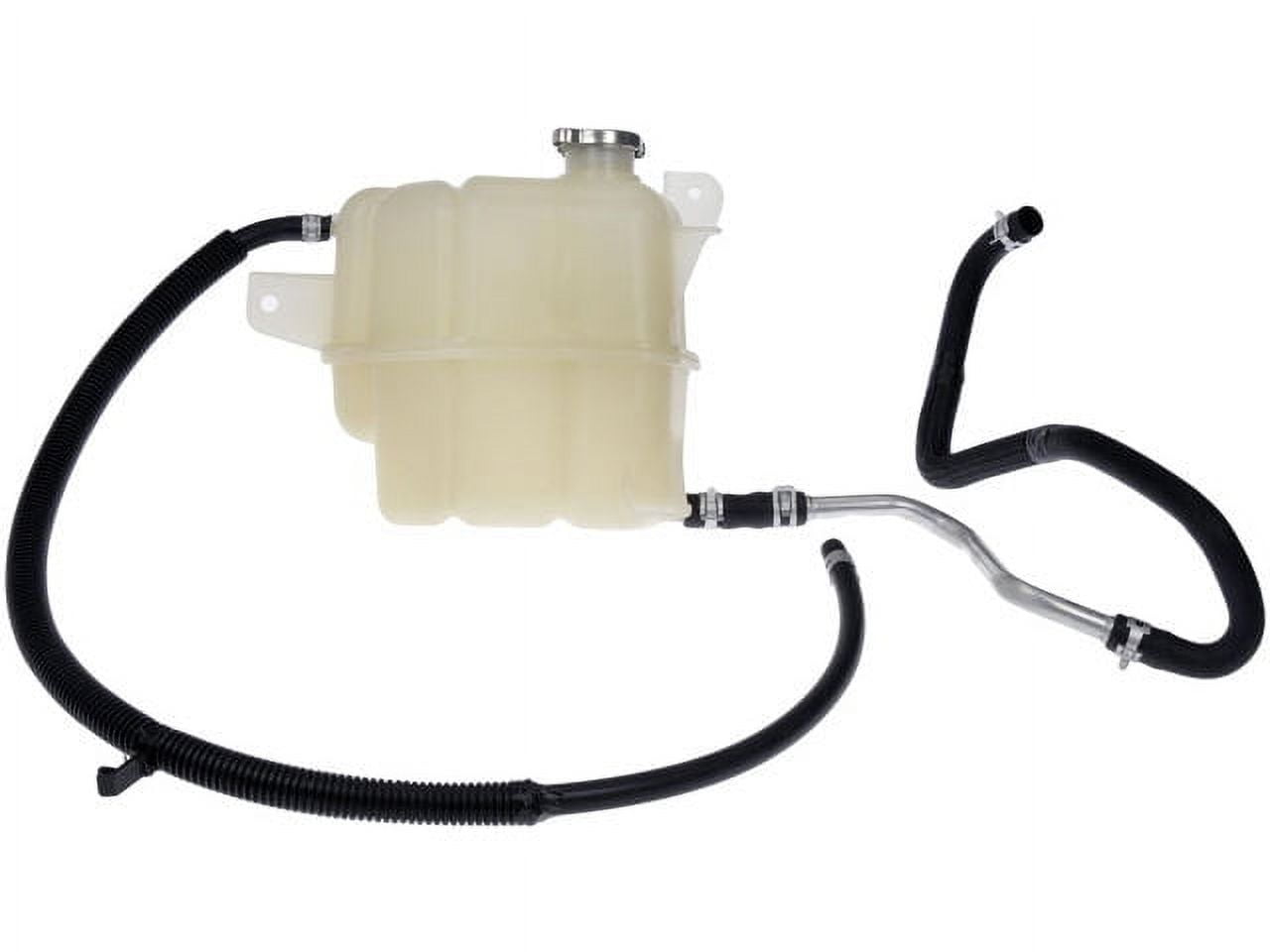 Front Radiator Coolant Overflow Tank Reservoir with Hoses - Compatible ...
