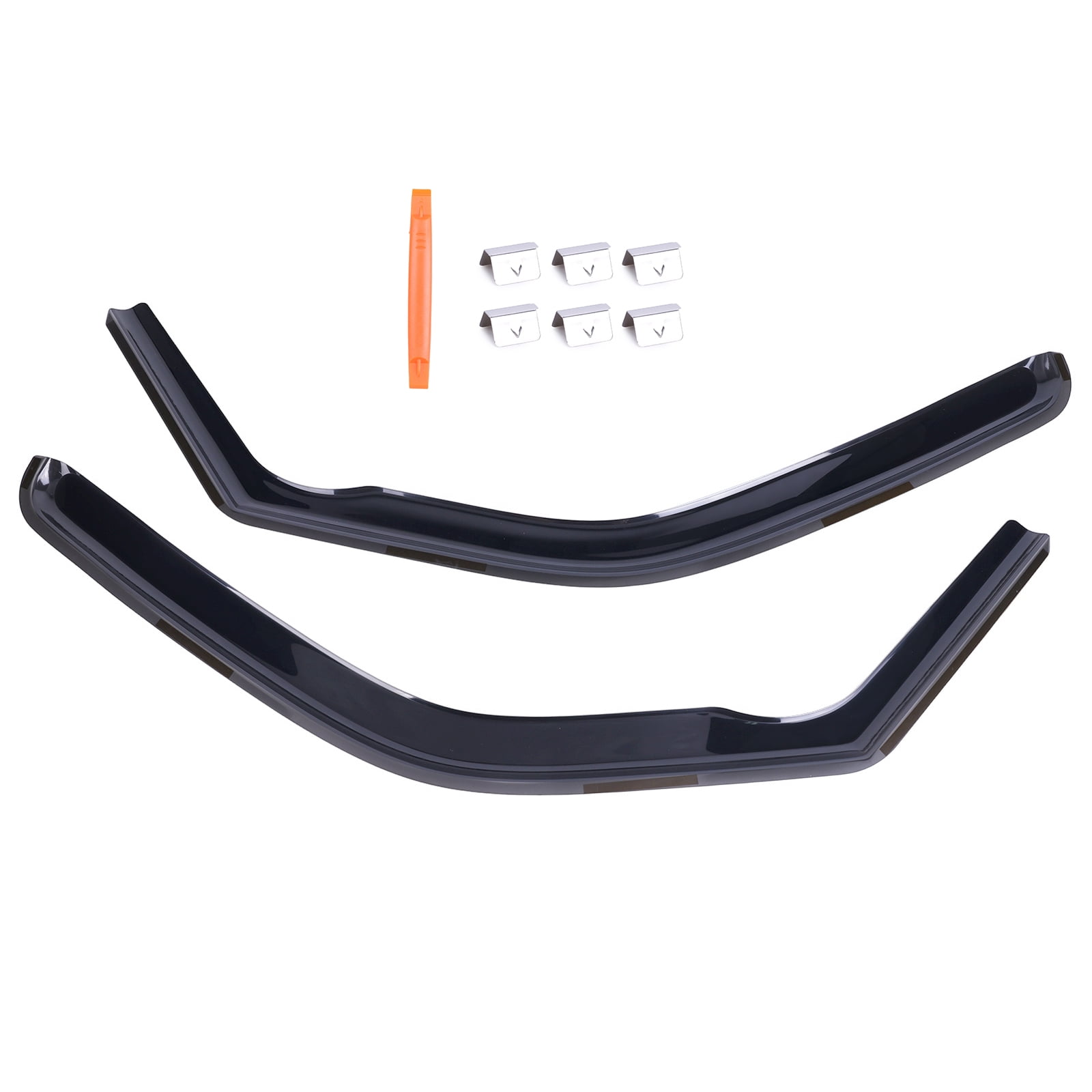 Front Rain Guards Car Vent Window Visors Adhesive Tape Front Window ...