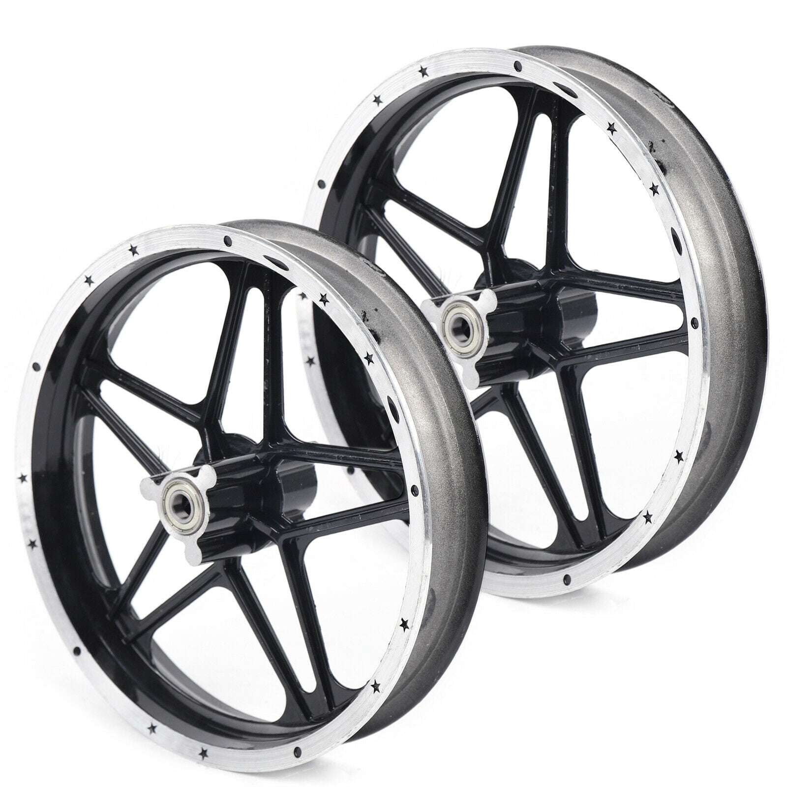 2-Stroke Dirt Bike 49cc-50cc Wheel Assembly, Front Rear 2.50-10 Tire ...