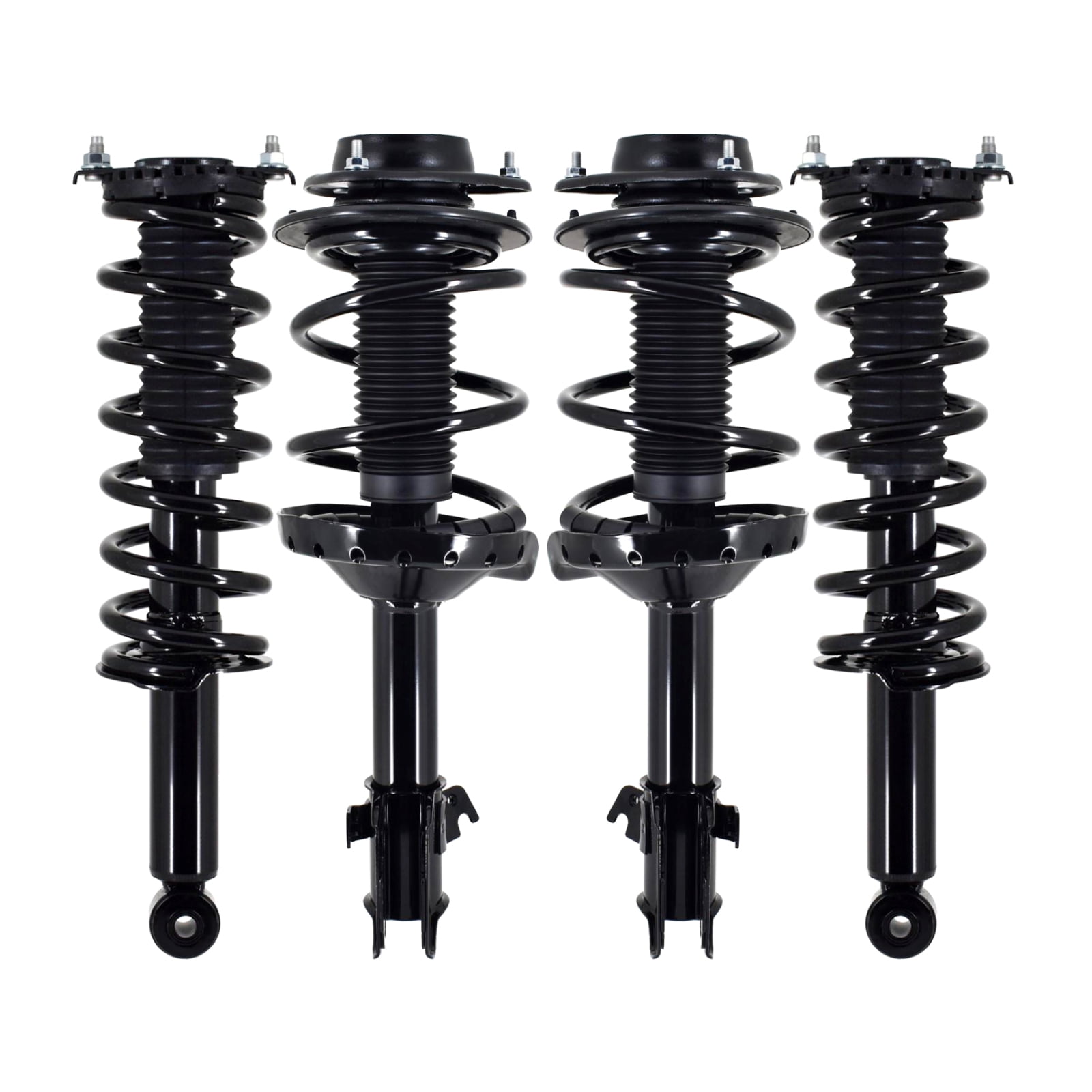Front-Rear 4 Quick Complete Strut-Coil Spring For 2005-2009 Subaru ...