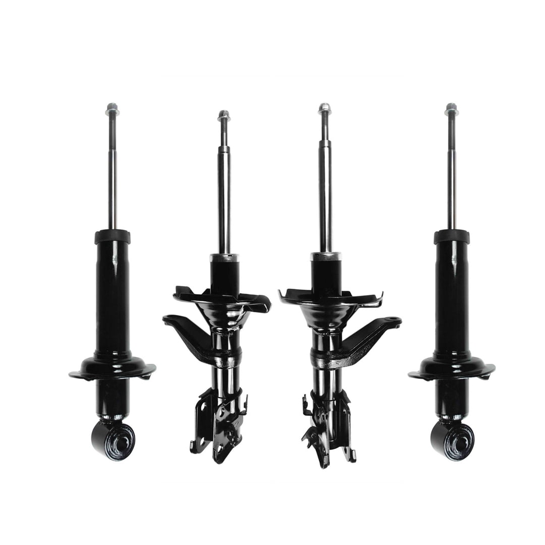 PM Auto Complete Pair Kit: Front-Rear 4 Suspension Bare Strut Assembly ...