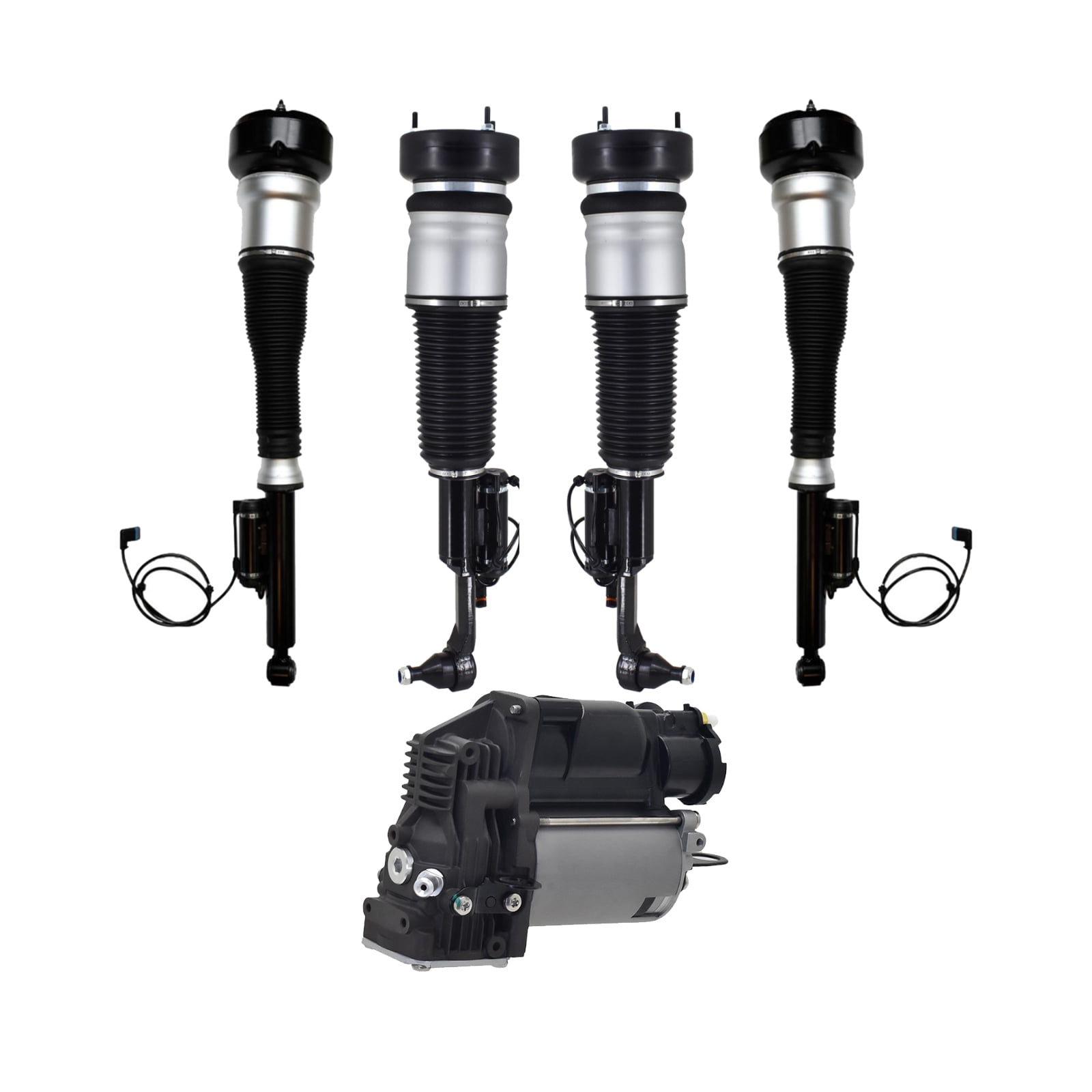 Full Set Front-Rear Air Airmatic Suspension Spring Strut-Air Suspension ...