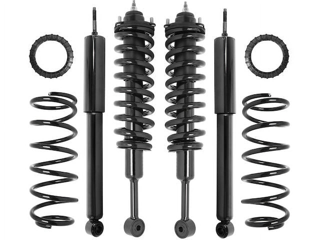 Front and Rear Air Spring to Coil Spring Conversion 10 Piece Kit with ...