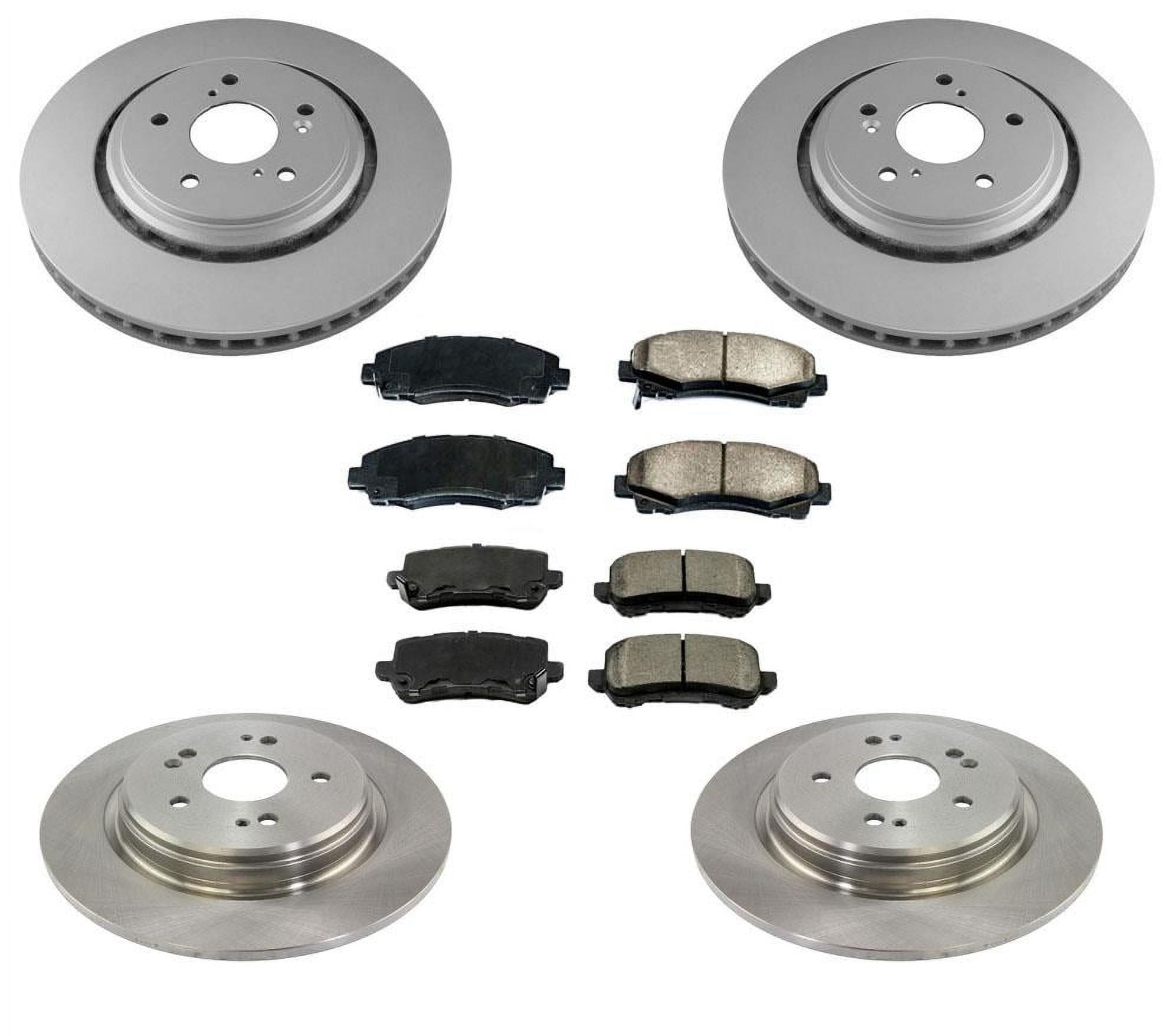 Mac Auto Parts Acura TLX 15-19 Brake Rotor and Pad Replacement Kit, 6 ...