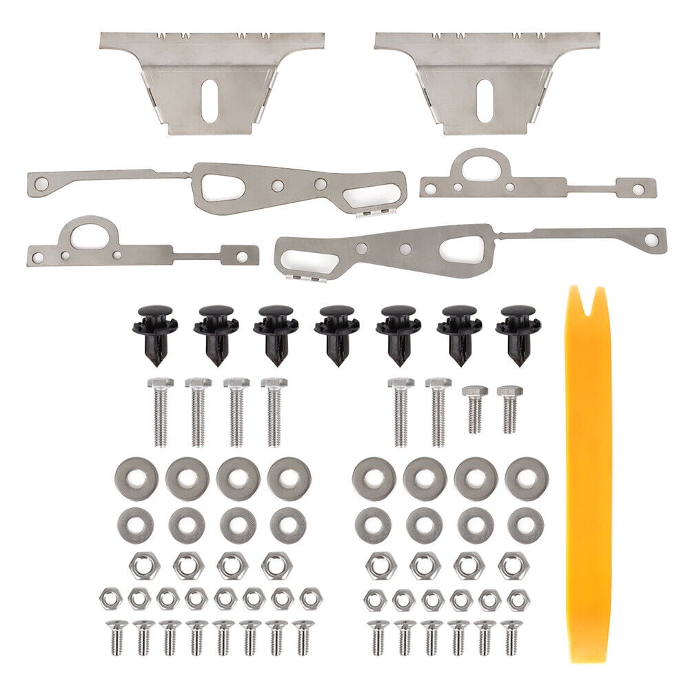 Front & Rear Bumper Lifts W/ Hardware Hatch For Honda Civic EG ...