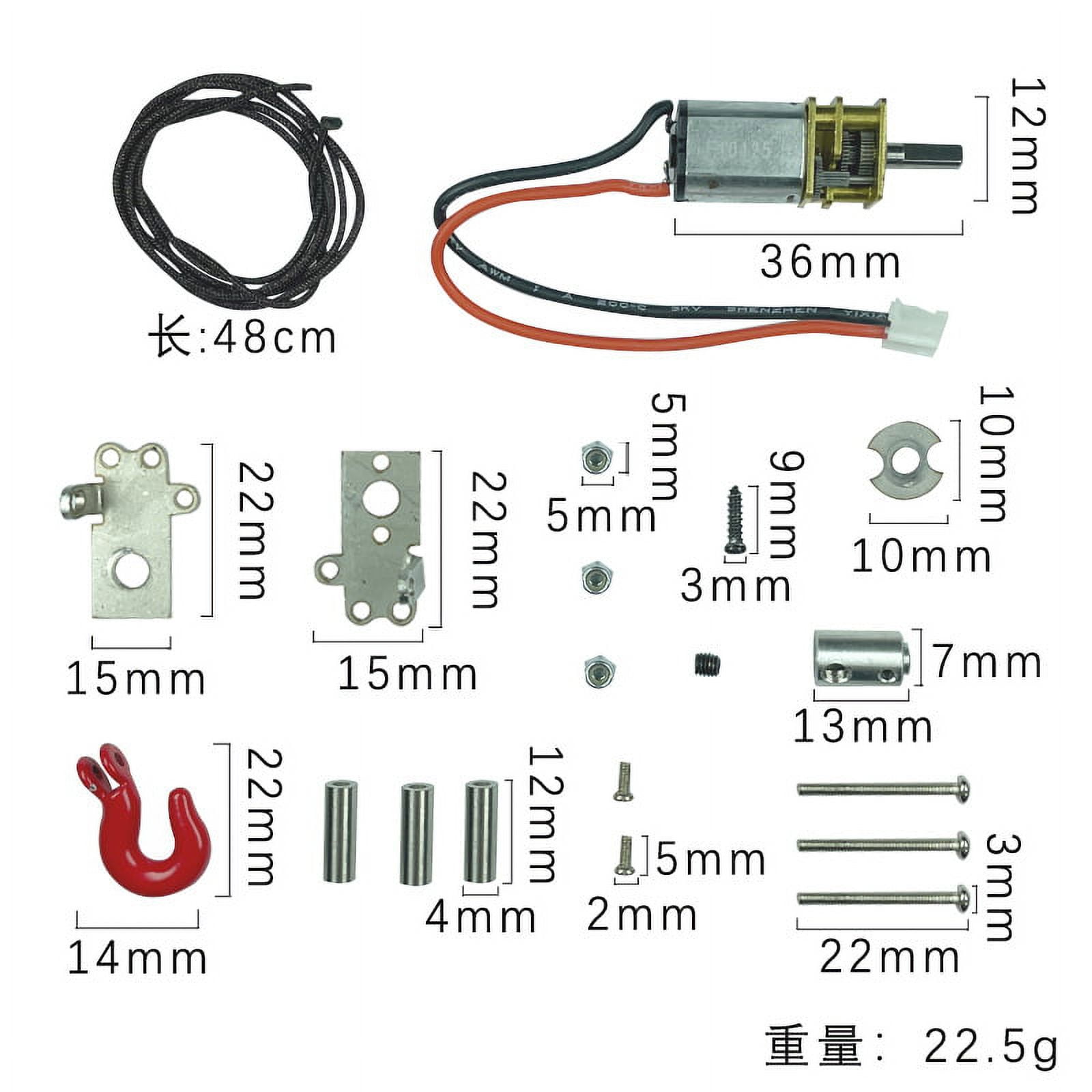Front Rear Bumper Metal Modified Upgraded Accessories Compatible For ...