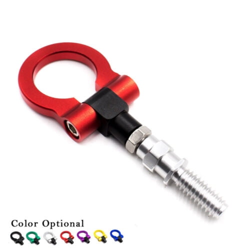 Front Rear Bumper Ring Screw On Racing Tow Hook Bar for BMW European ...
