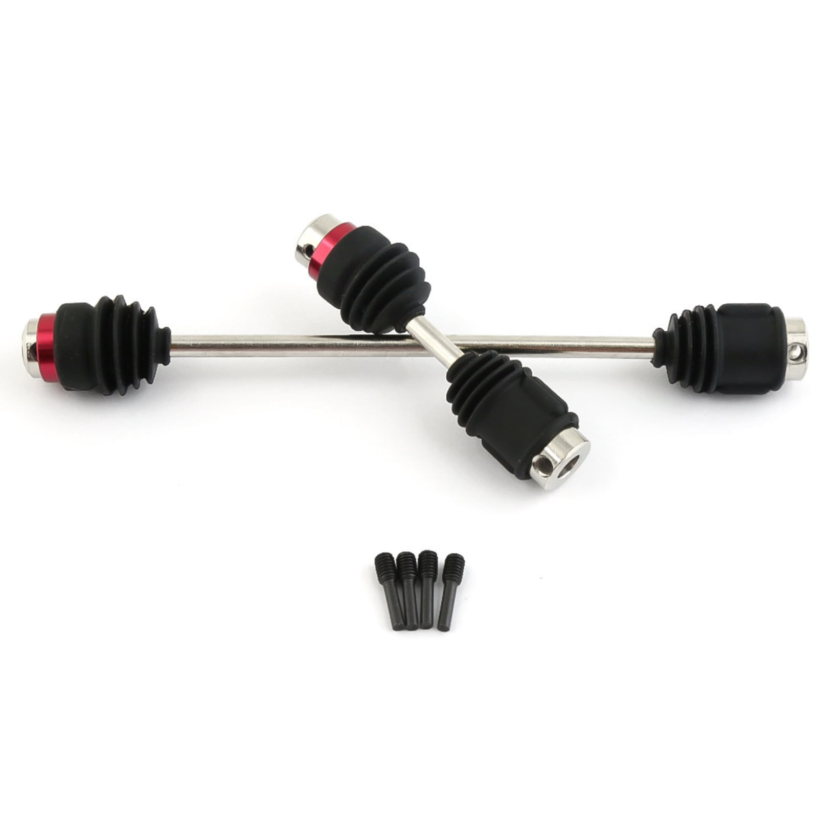 Front + Rear Center Drive Shaft Upgrade Parts for Traxxas E-Revo VXL 2. ...