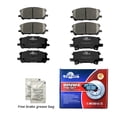 Front & Rear Ceramic Brake Pads for Lexus RX330 RX350 RX400H Toyota ...